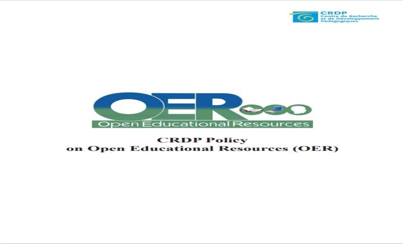CRDP Policy on Open Educational Resources | المركز التربوي للبحوث ...